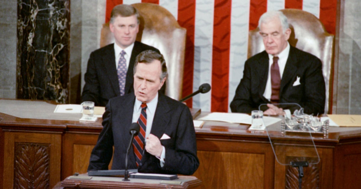 George H.W. Bush's life of public service - CBS News