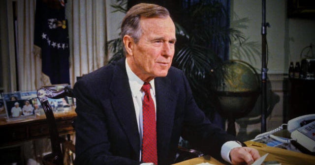 George H.W. Bush's bipartisan approach - CBS News
