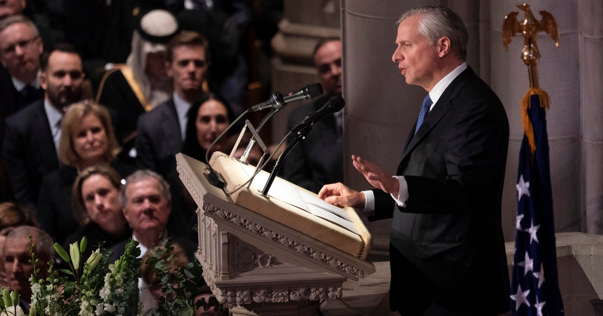 Transcript: Jon Meacham's eulogy for former President George H.W. Bush ...