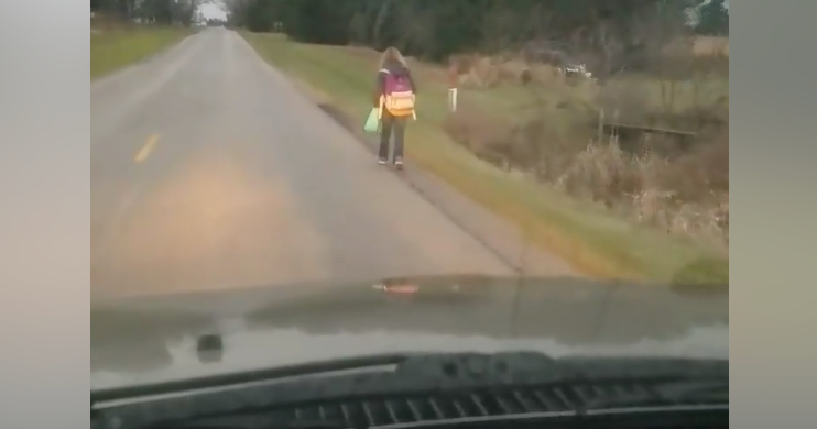 Ohio dad makes daughter walk 5 miles to school as punishment for ...