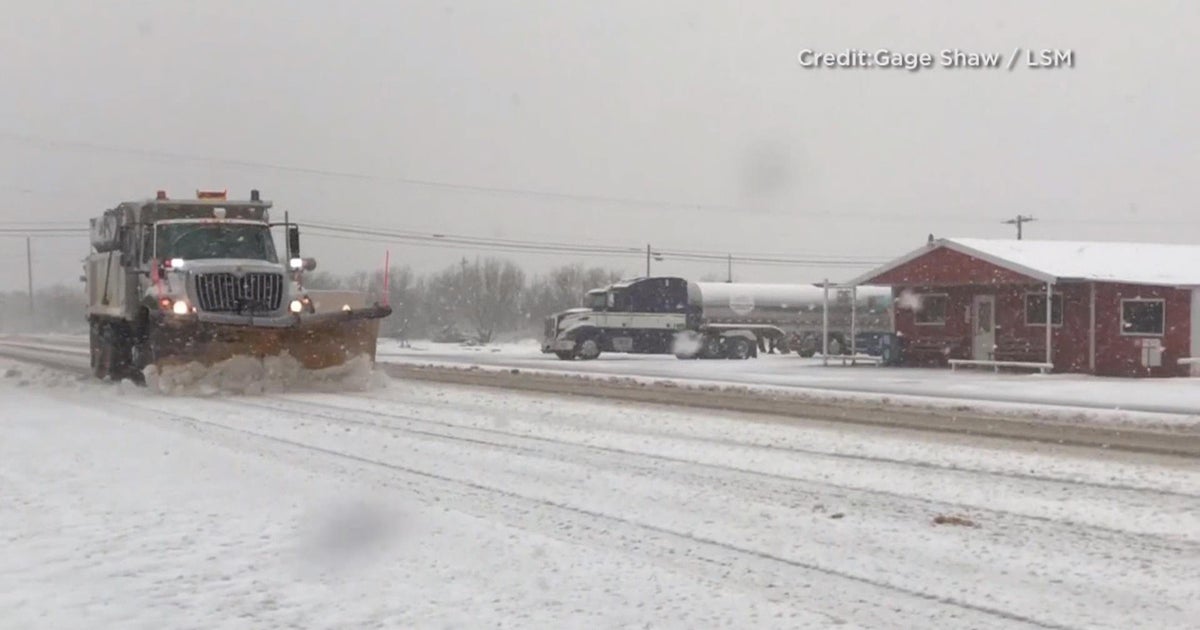 Intense winter storm tears through Texas, dumping snow and heavy rain ...