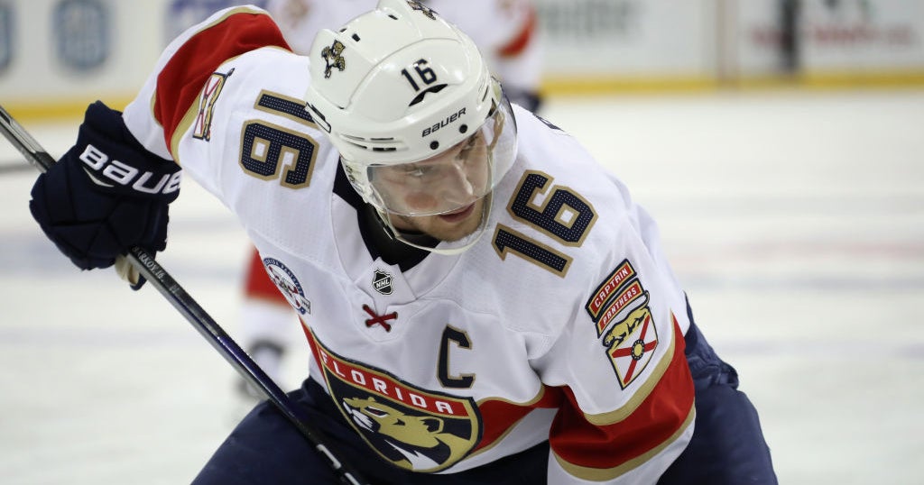 Panthers Captain Aleksander Barkov Wins NHL's Lady Byng Memorial Trophy ...