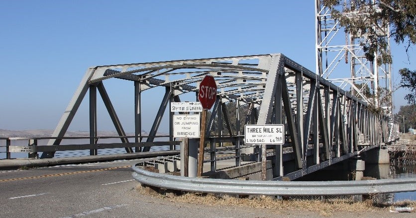 More Lane Closures On Three Mile Slough Bridge Coming Next Week - CBS ...