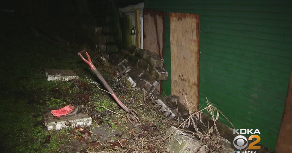 Collapsing Concrete Wall Traps Construction Worker - CBS Pittsburgh