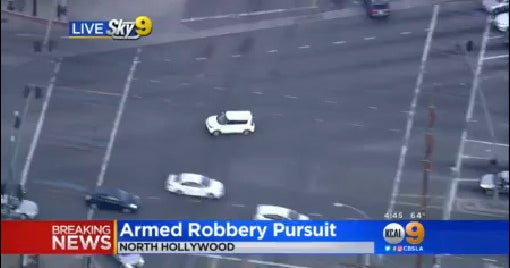 5 Arrested After Armed Robbery, High-Speed Pursuit Ends With Foot Bail ...