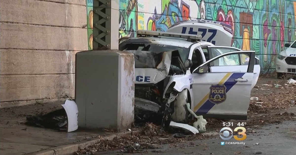 Philadelphia Police Officer Suffers Fractured Spine, Hip After Crashing ...