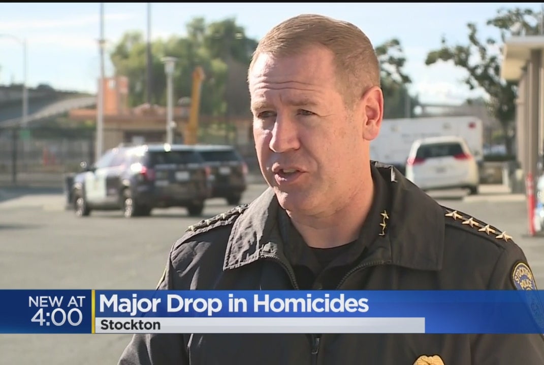 Stockton Reports 40 Percent Reduction In Homicides In 2018 - CBS Sacramento