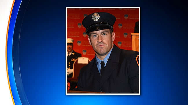 Wake Held For Late FDNY Firefighter Steven Pollard - CBS New York
