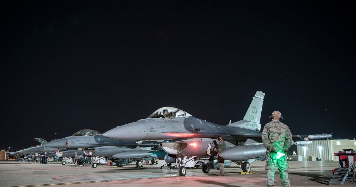 F-16s Conducting Training Missions, Residents Warned Of Late Night ...