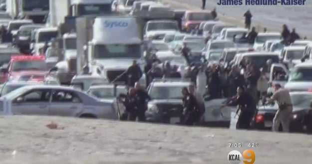 All Lanes Of 101 Freeway Reopen In Calabasas After Standoff Ends In ...