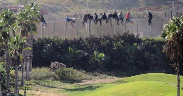 How a border wall works in Melilla, Spain, a gateway between Europe and ...