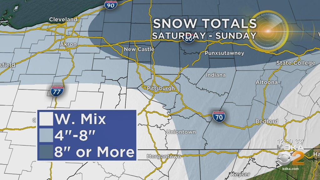 Pittsburgh Weather: Winter Storm Warning Issued For Pittsburgh Area ...