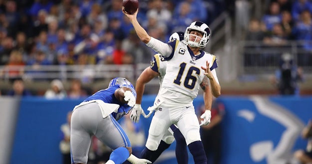 Los Angeles Rams vs Detroit Lions 12-2-18
