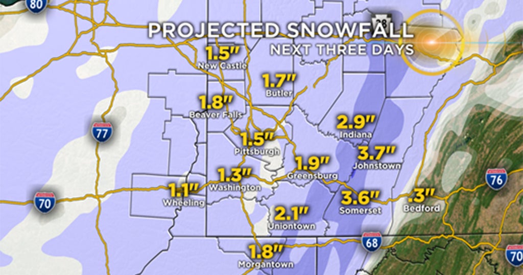 Pittsburgh Weather: Arctic Air Sliding Back Into Area Bringing Chance ...