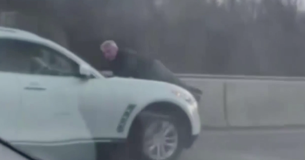 High-speed road rage in Massachusetts: 65-year-old man clings to hood ...