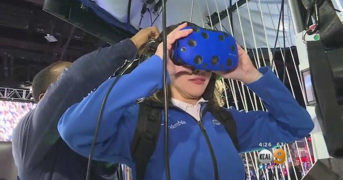 Our Suzanne Marques Takes Virtual Skydive At Super Bowl Experience ...