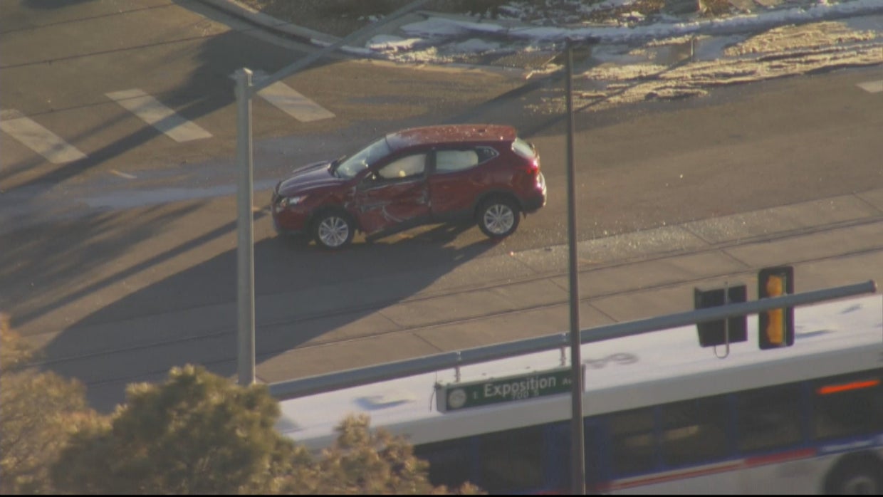 Car Vs. Light Rail Collision Investigated By RTD - CBS Colorado