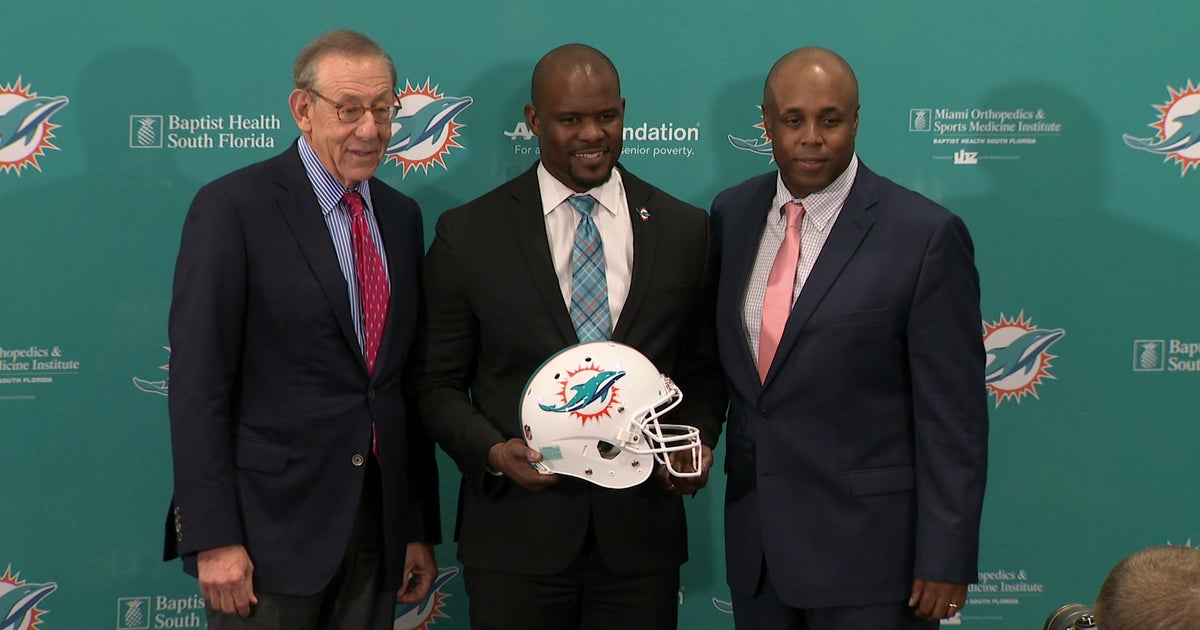 Miami Dolphins Announce Brian Flores As New Head Coach - CBS Miami