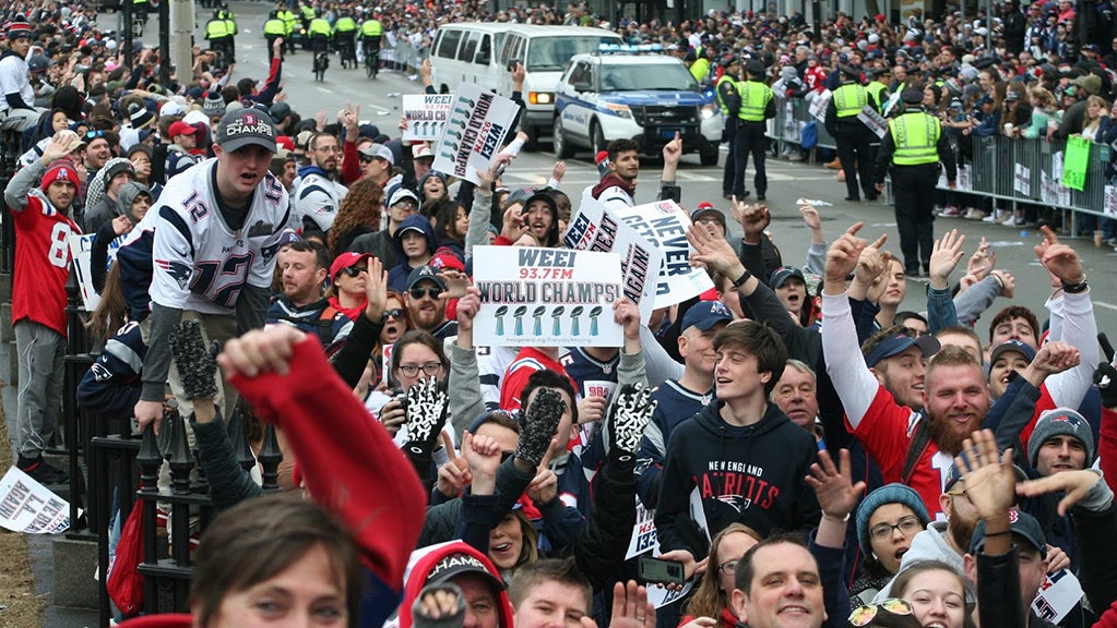PHOTOS: Patriots Duck Boat Parade 2019