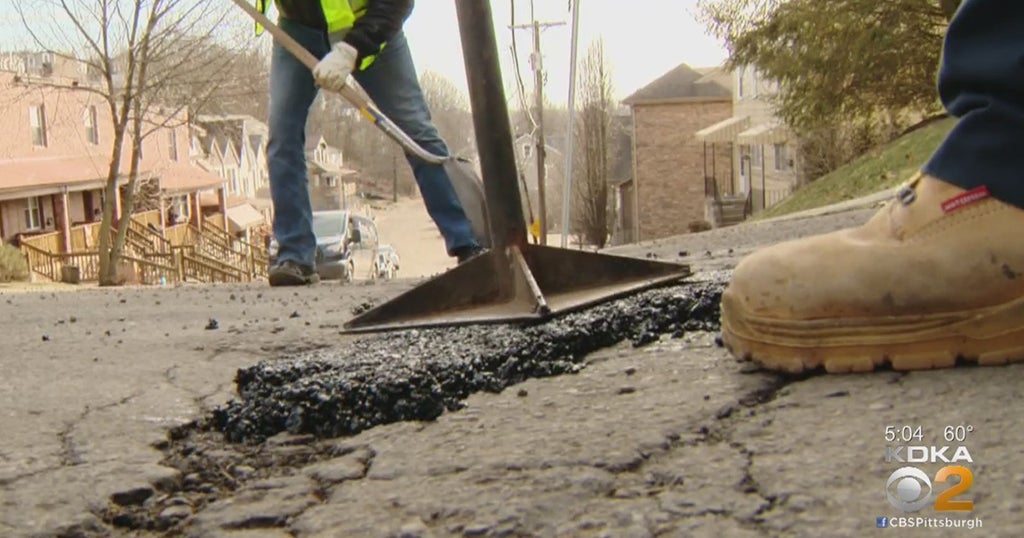 Pittsburgh Public Works Asking Residents To Report Potholes - CBS ...