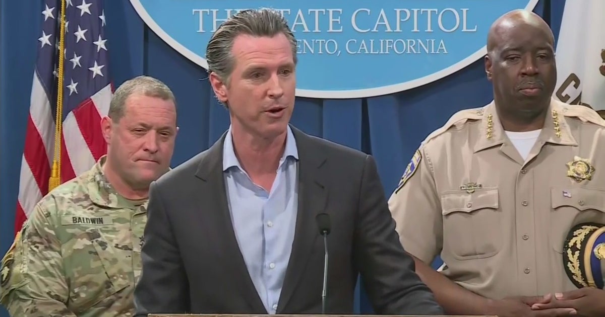 Gov. Newsom To Pull Hundreds Of National Guard Troops From Border - CBS ...