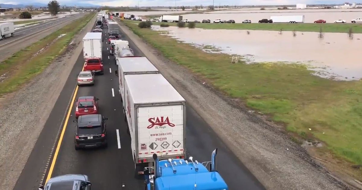 I-5 In Part Of Colusa County Re-Opened After Flooding - CBS Sacramento