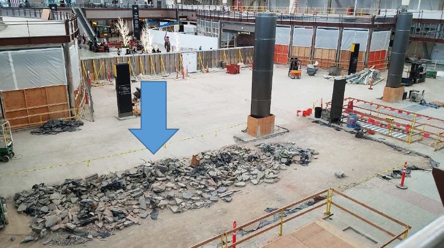 DIA Great Hall Project To Take Extra 10 Months Due To Concrete Concerns ...