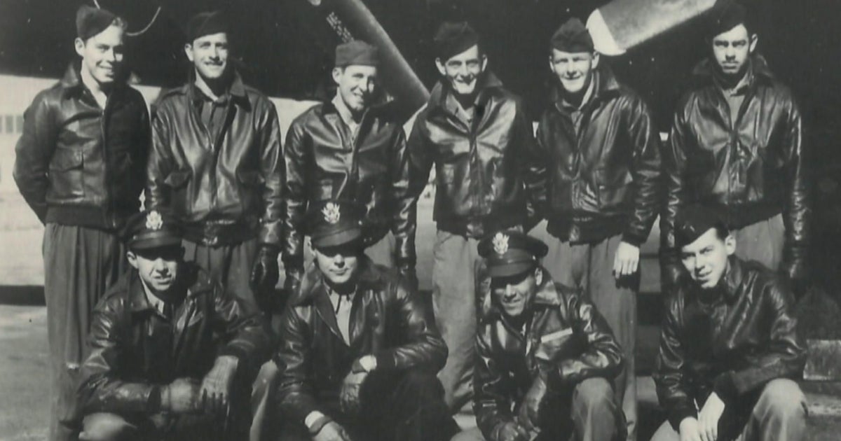 Airmen killed during World War II crash honored 75 years later - CBS News