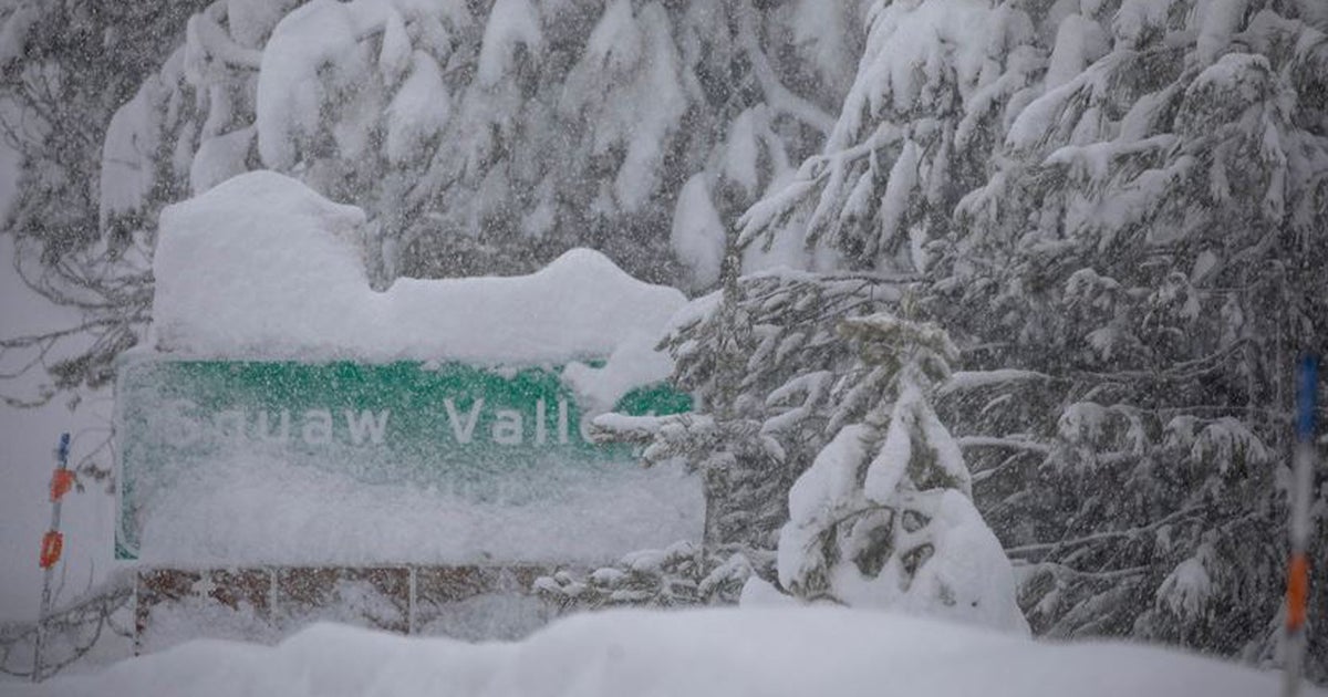 Squaw Valley Breaks Snowfall Record For February - CBS Sacramento