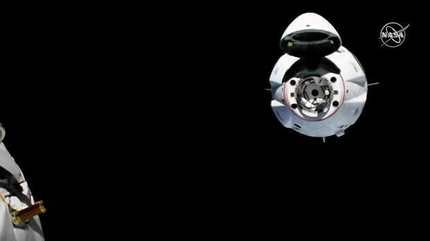SpaceX launch: Crew Dragon spacecraft pulls off flawless docking with ...