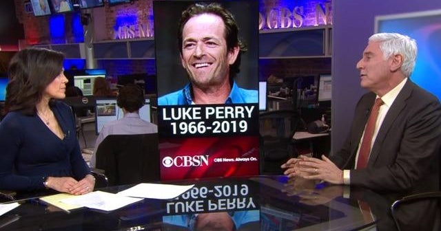 Luke Perry's death and the danger of strokes - CBS News