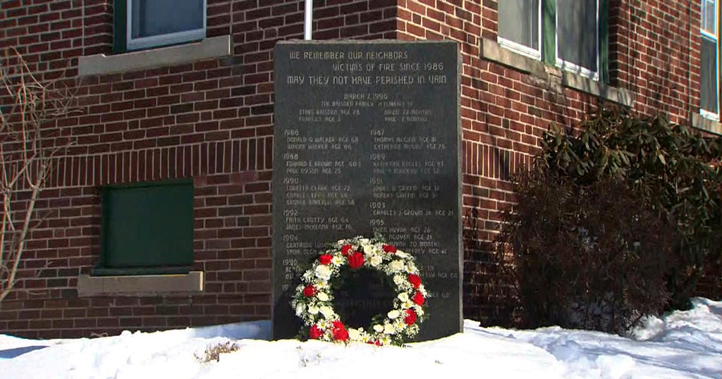 Worcester Memorial Ceremony Remembers Firefighter Christopher Roy - CBS ...