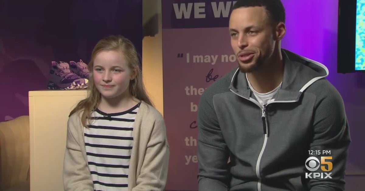 Warriors Star Steph Curry Delivers On 9-Year-Old Napa Girl's Challenge ...