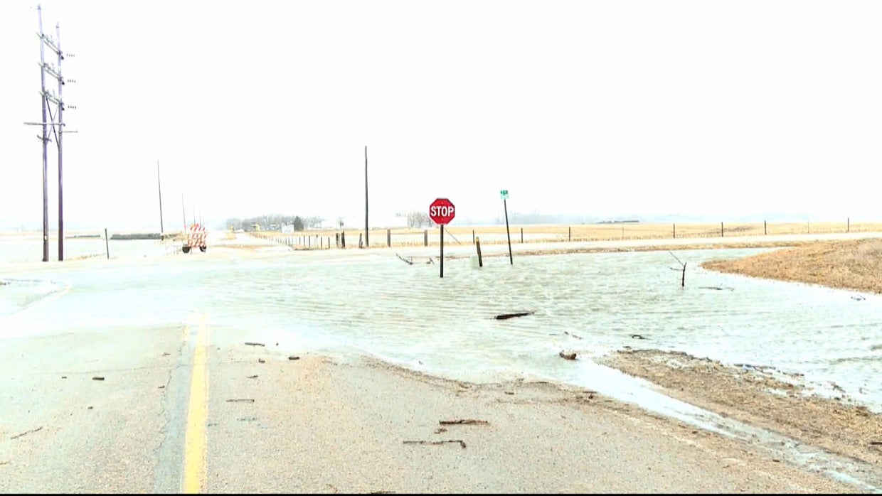 Bomb Cyclone Causes Record Flooding In Nebraska - CBS Colorado