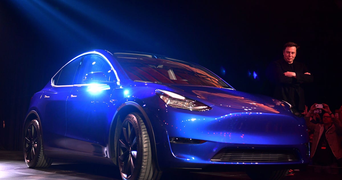 Tesla Unveils 7-Seater Model Y - CBS Los Angeles
