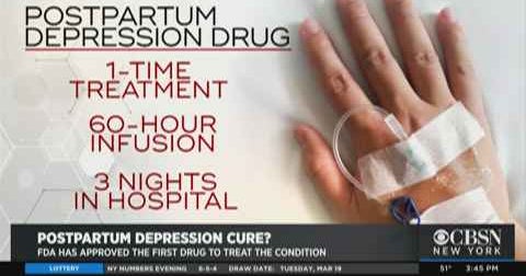 FDA Approved Drug Aims To Treat New Moms Suffering From Postpartum ...