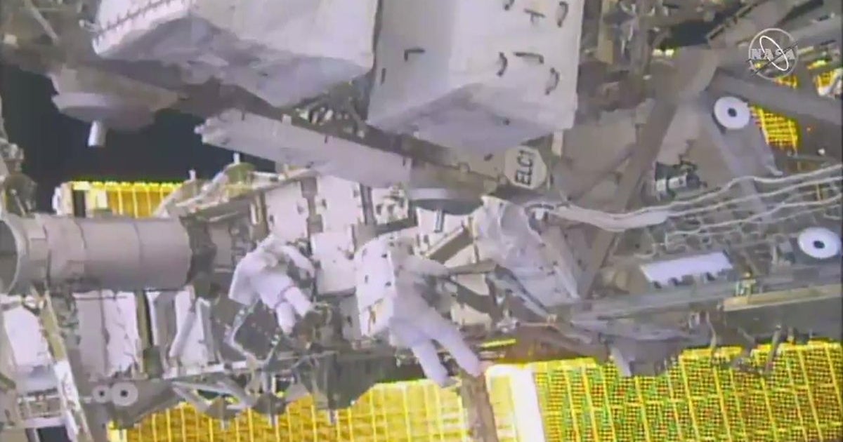 Two Space Station Astronauts Tackling Challenging Spacewalk - CBS Baltimore