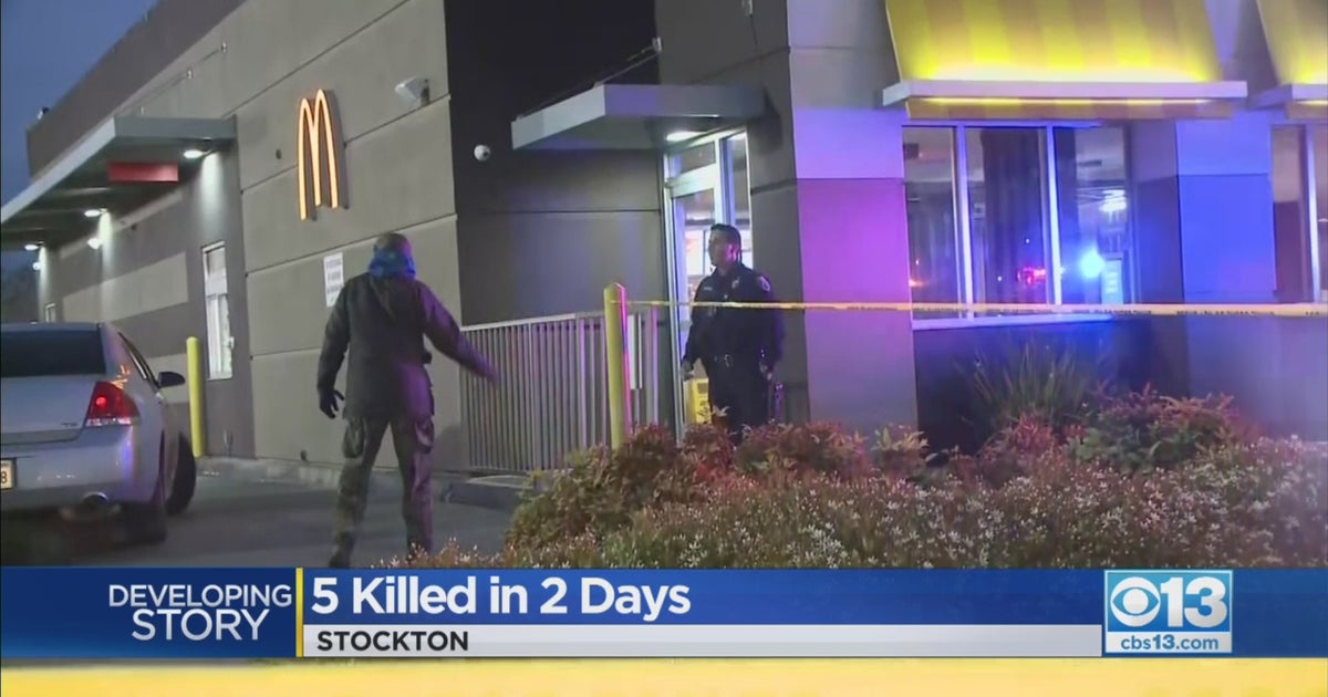 Stockton Reeling After Five Shooting Deaths Since Friday - CBS Sacramento