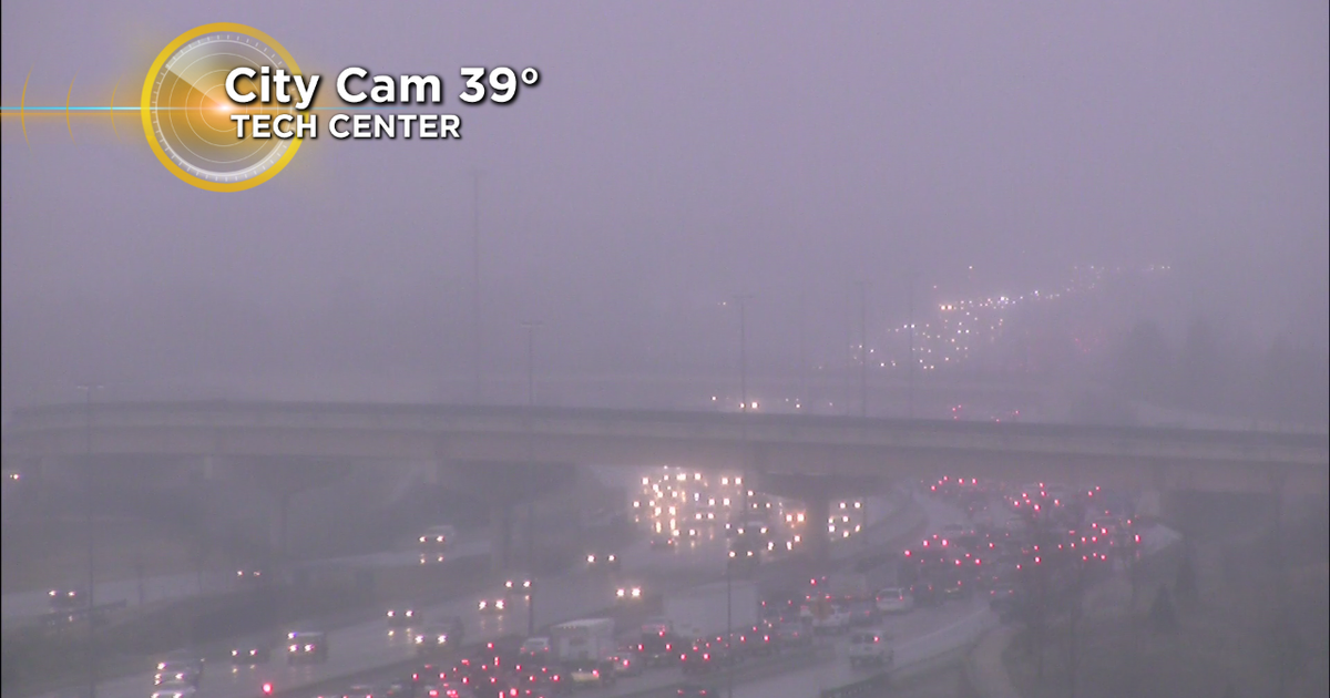 Two Cold Fronts Bring Drizzle, Fog , Storms And Snow - CBS Colorado