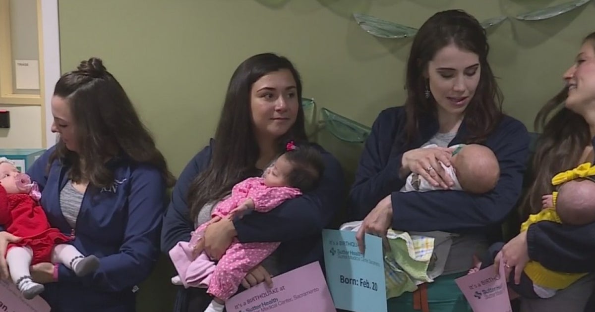 It's A Birthquake At Sutter Health! 14 Labor And Delivery Nurses Are ...