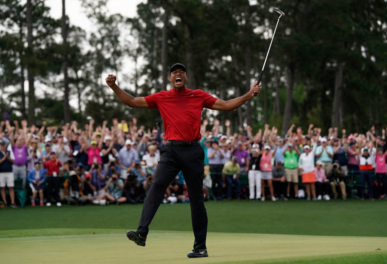 2019 Masters: Tiger Woods wins the Masters at Augusta National for the ...