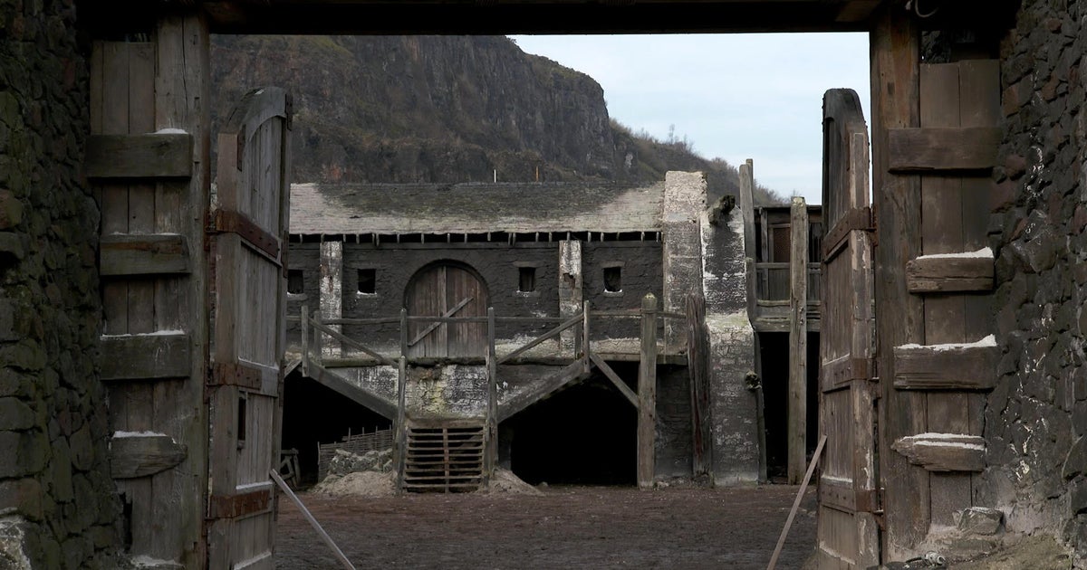 Game of Thrones: "60 Minutes" goes behind-the-scenes with Kit Harington ...
