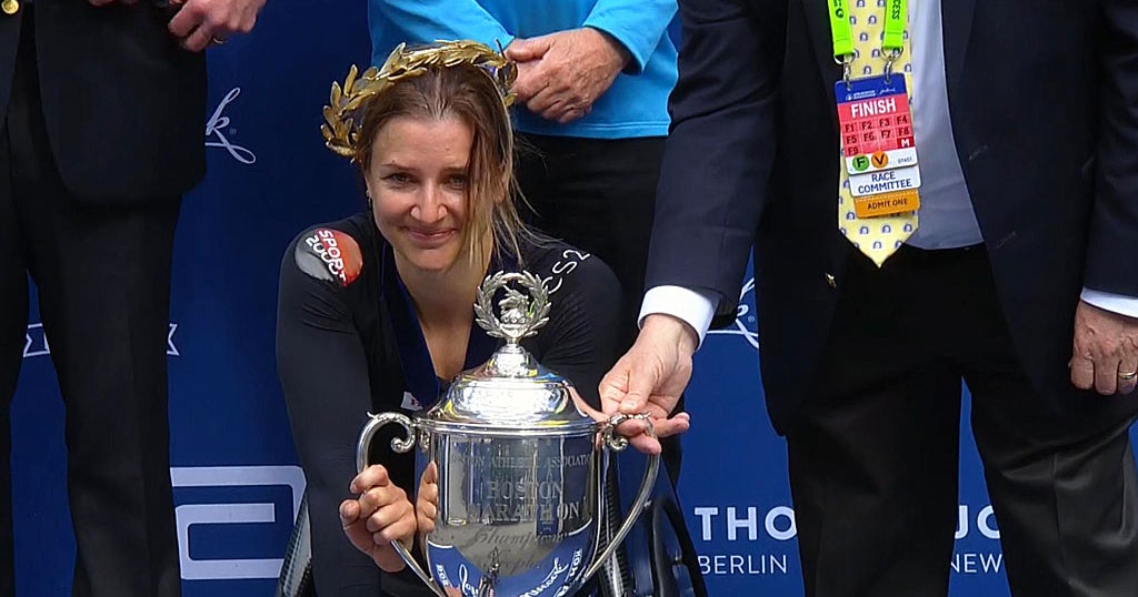 Manuela Schar Wins Second Boston Marathon Women's Wheelchair Title ...