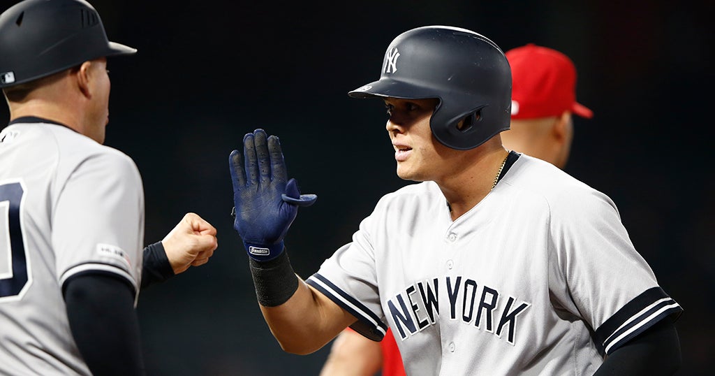 Yankees Win 4th Straight With Victory Over Angels - CBS New York