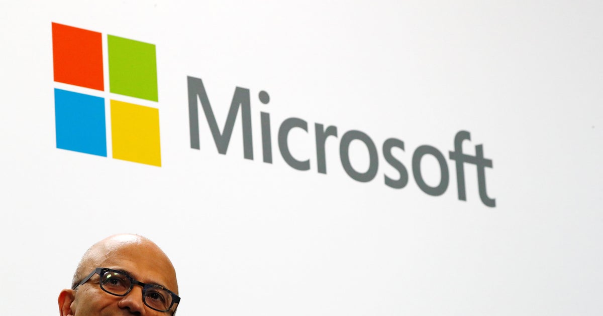 Microsoft: 1 trillion market value reached today - CBS News