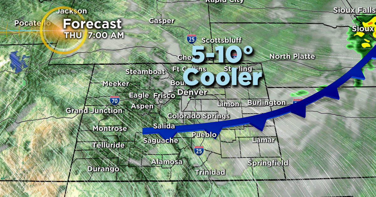 Denver Weather: Cold Front Rocked The Front Range With Wind - CBS Colorado