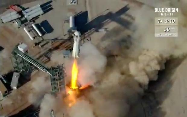 Blue Origin launches New Shepard rocket with NASA payloads - CBS News