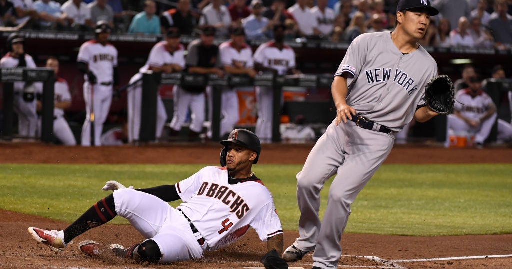 Diamondbacks Sweep Yankees, New York's No-Name Offense Flames Out - CBS ...