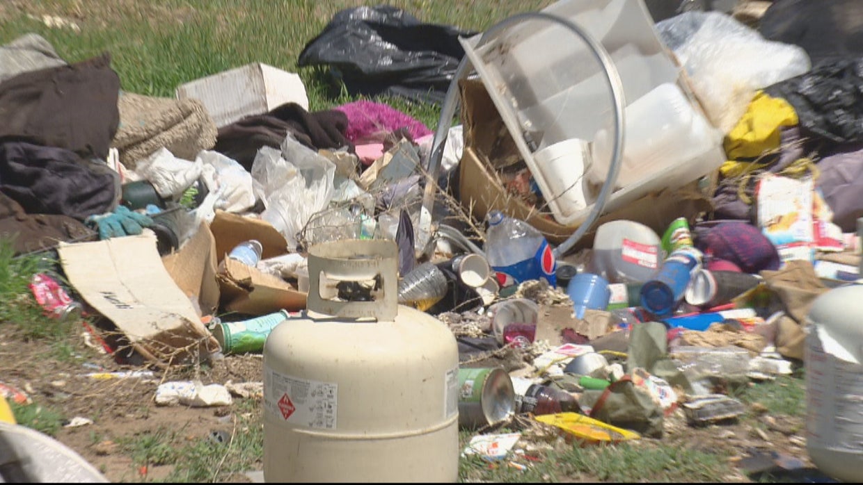 Homeless Camps Spreading Outside Of Downtown Denver, Close To DIA - CBS ...