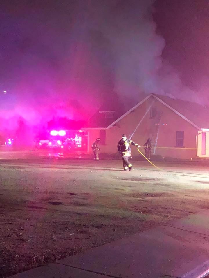 Firefighters Respond To Large Fire Which Destroyed Church - CBS Colorado